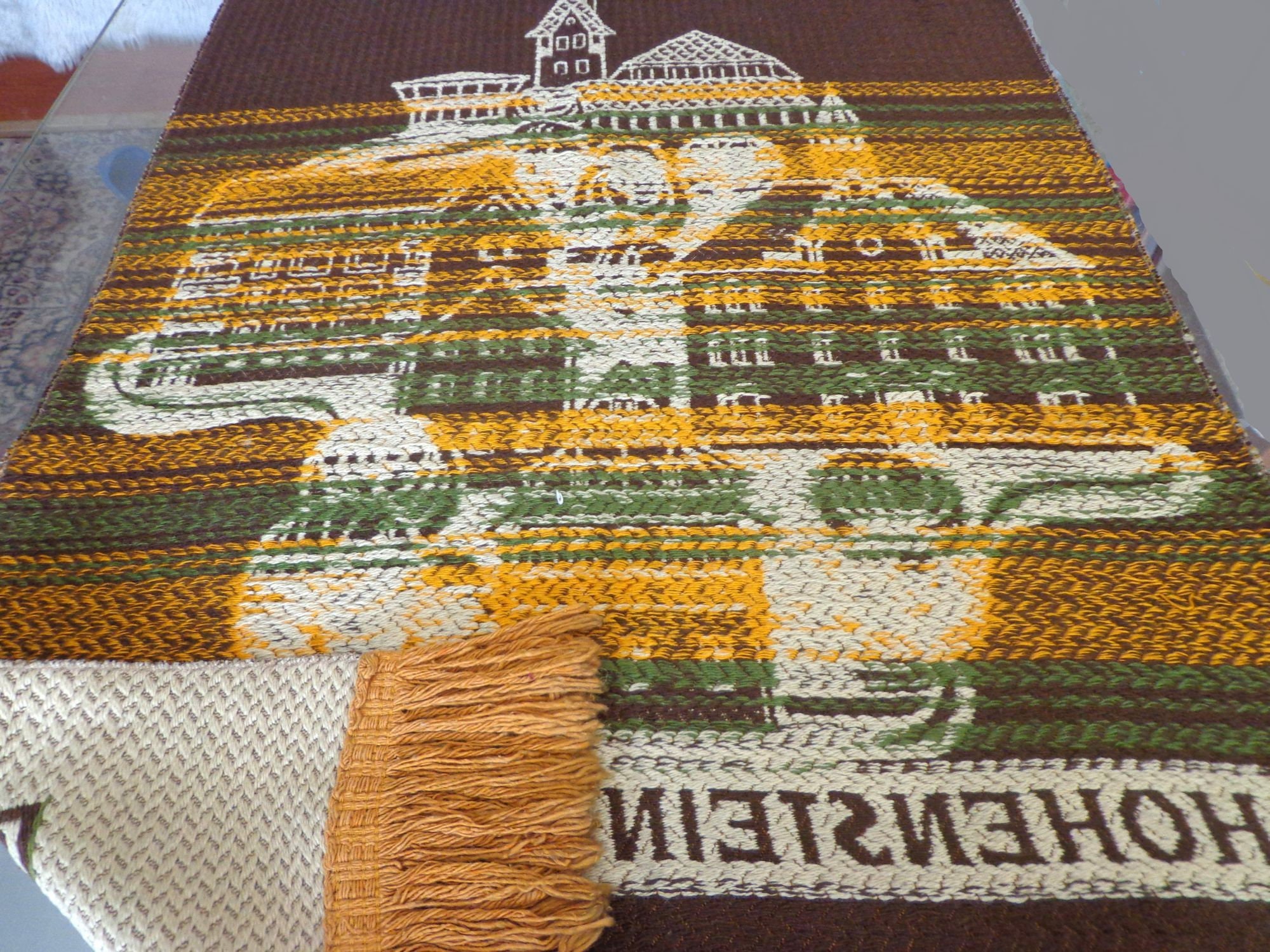 Vintage Home Decor Tapestry Fiber Art Textile Art Wall - Etsy