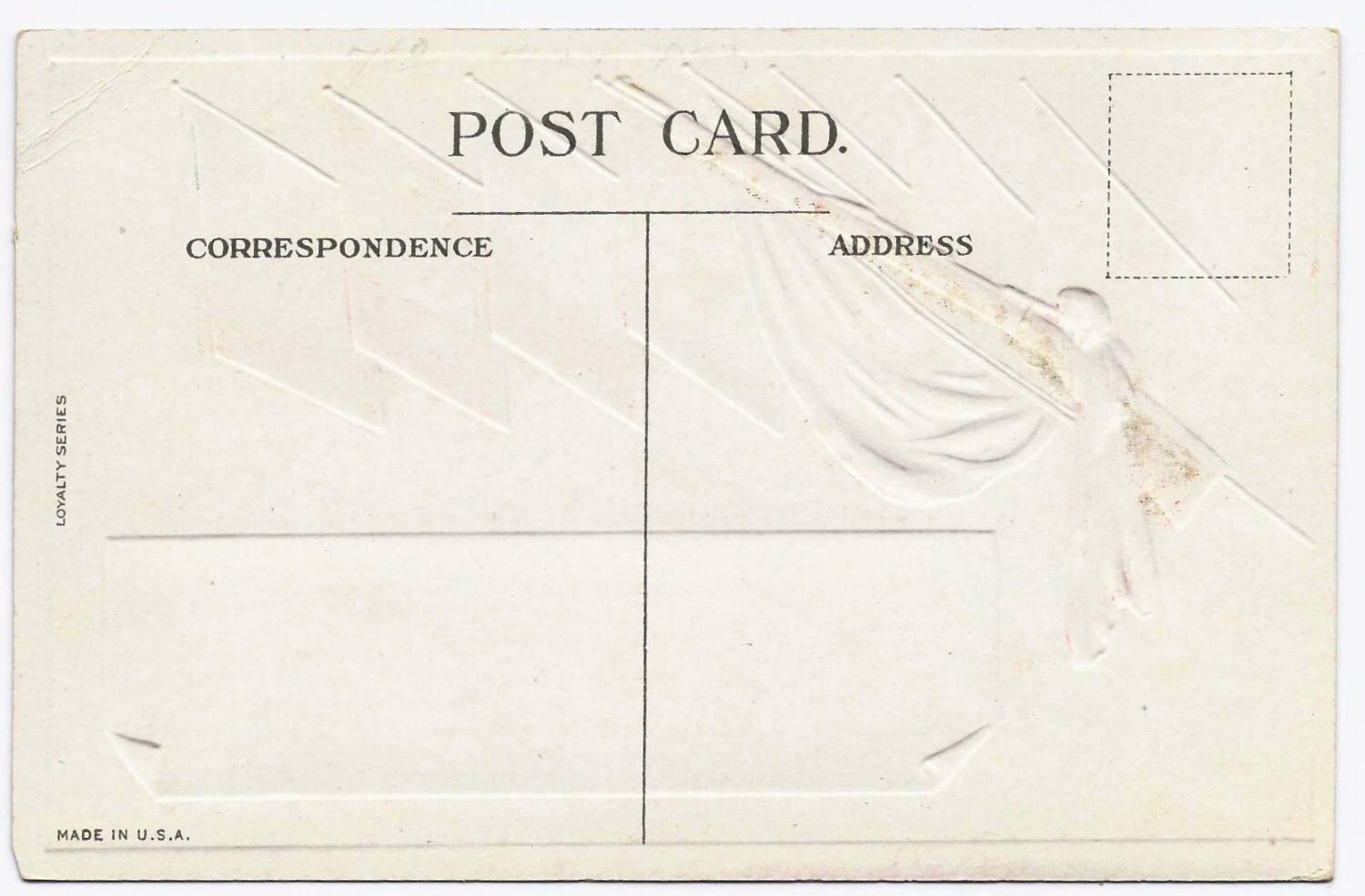 USA Flag Military War Vintage Embossed Postcard - Etsy