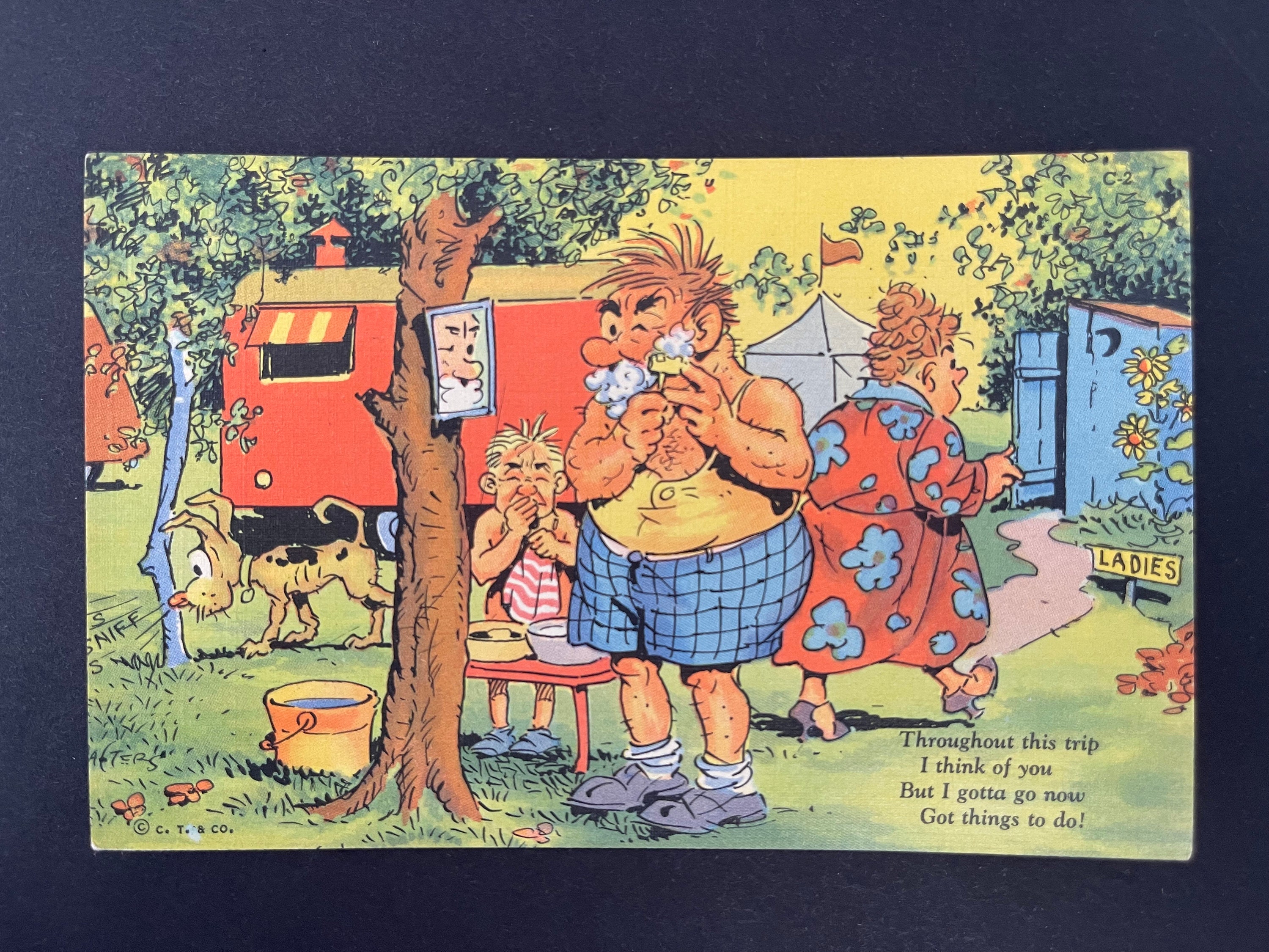 Old Humorous Vintage Postcard - Etsy