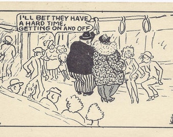 Old Humorous Vintage Postcard - Etsy