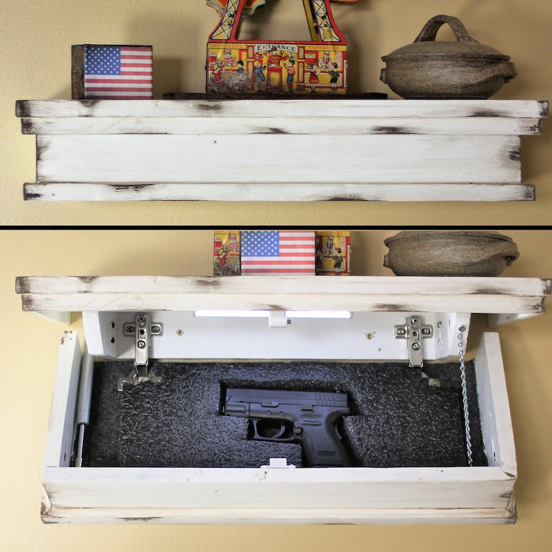 Hidden Compartment Shelf - Etsy