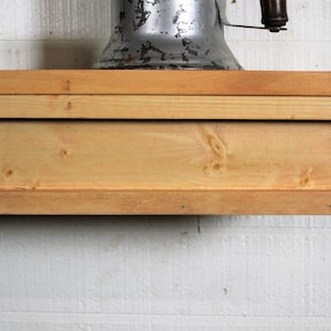 Floating Shelf With Hidden Gun Storage and Personalized Key! Gun ...