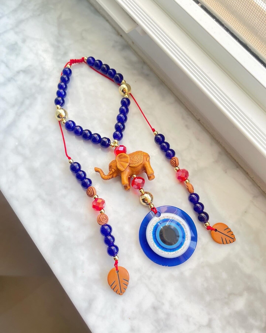 Protective Amulet for Car Home Office Abundance, Good Luck Elephant for ...