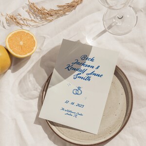 Wedding Invitation Canva Template Itinerary TRISTAN Printable Instant ...