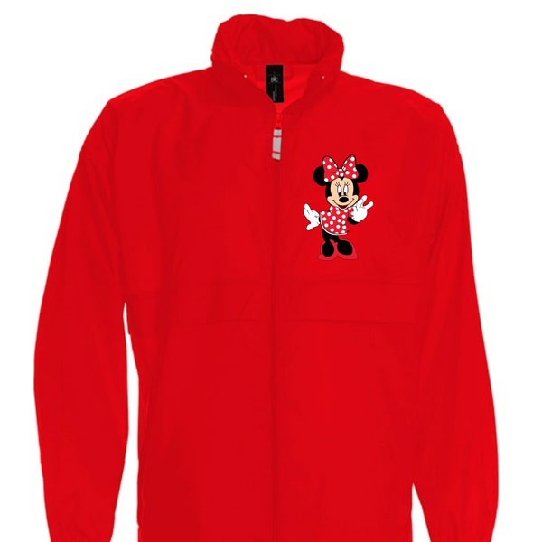 Minnie Mouse Rain Jacket - Etsy