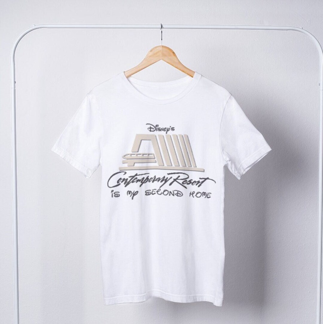 Disneys Contemporary Resort Inspired Printed Tee T Shirt Sweatshirt ...