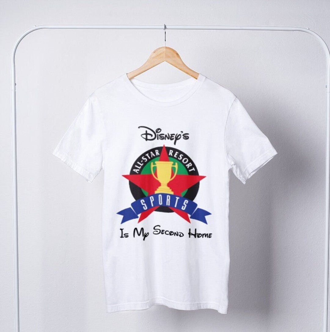 Disneys All Stars Sports Inspired Printed Tee T Shirt Sweatshirt Adult ...