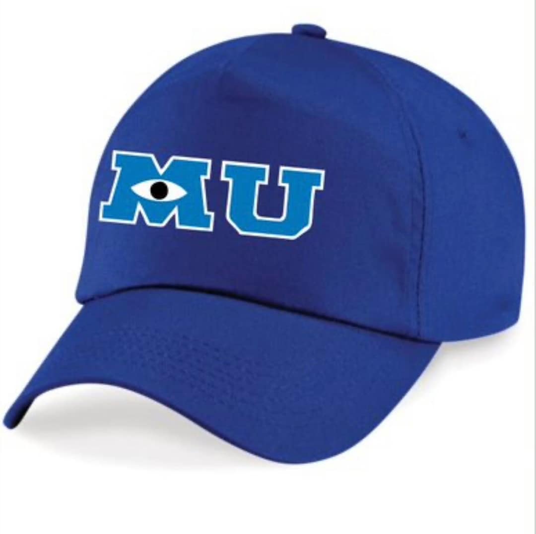 Monsters University Printed Cap for Kids Adults Disney Inspired Mike ...
