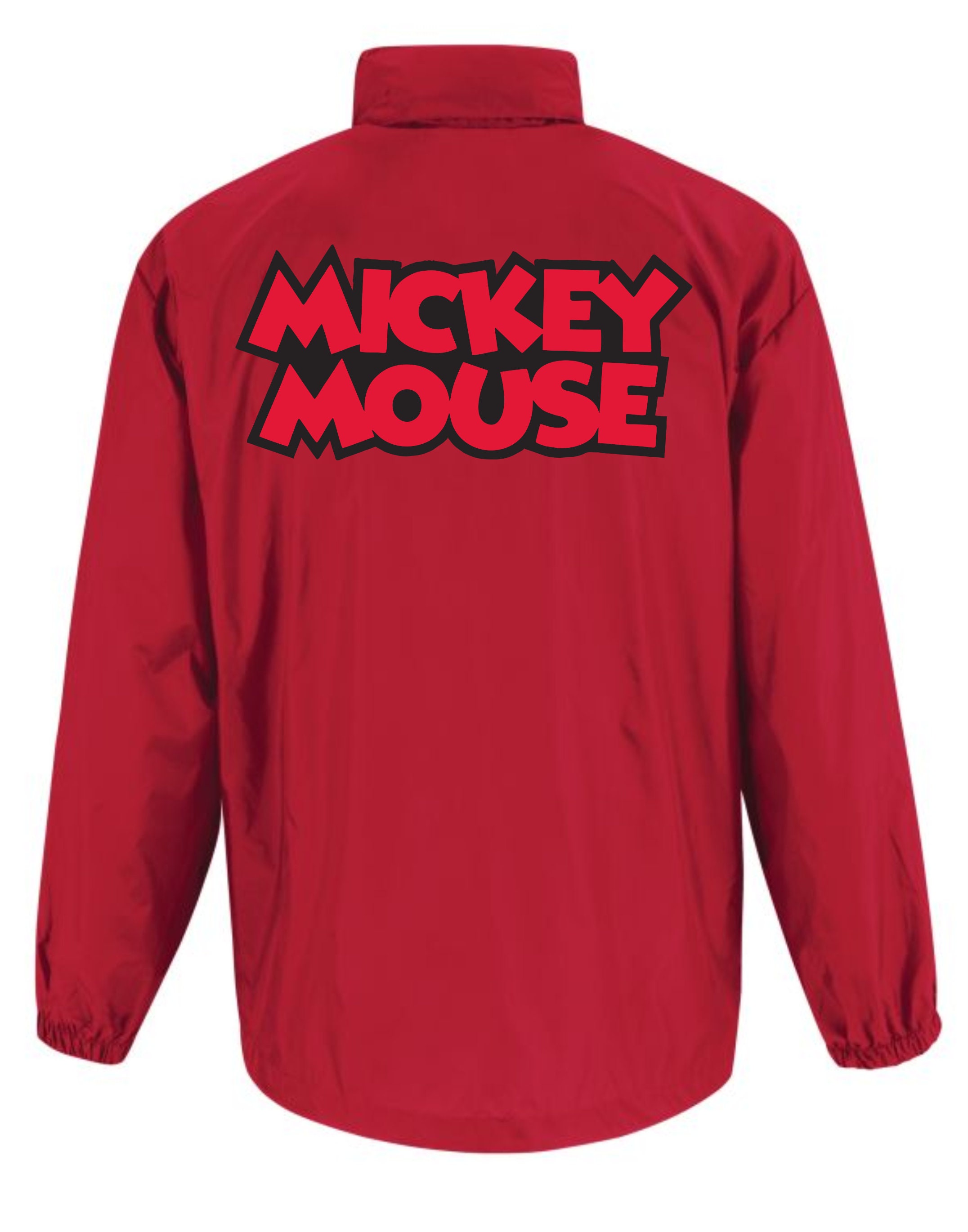 Disneys Mickey Mouse Windbreaker Adults Kids Rain Jacket Disney Jacket ...