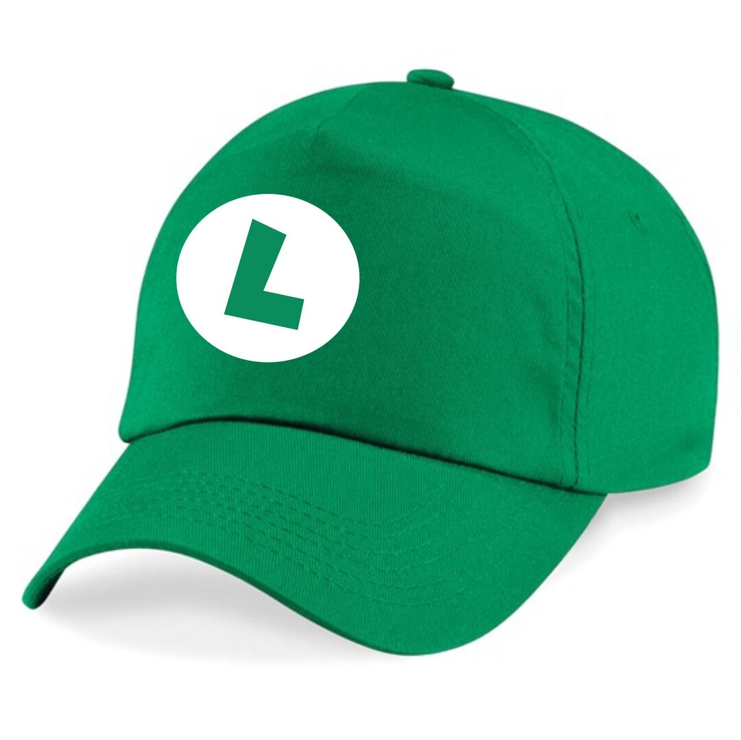 Luigi Mario Printed Cap Mario Kart Nintendo Printed Cap Kids Adults ...