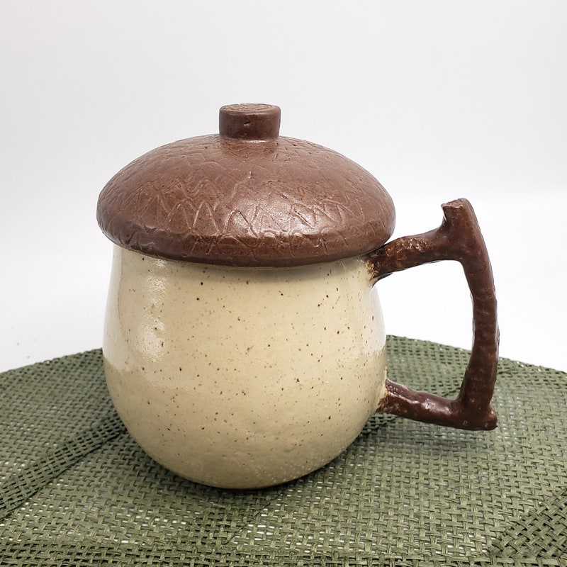 Acorn Mug Handmade - Etsy