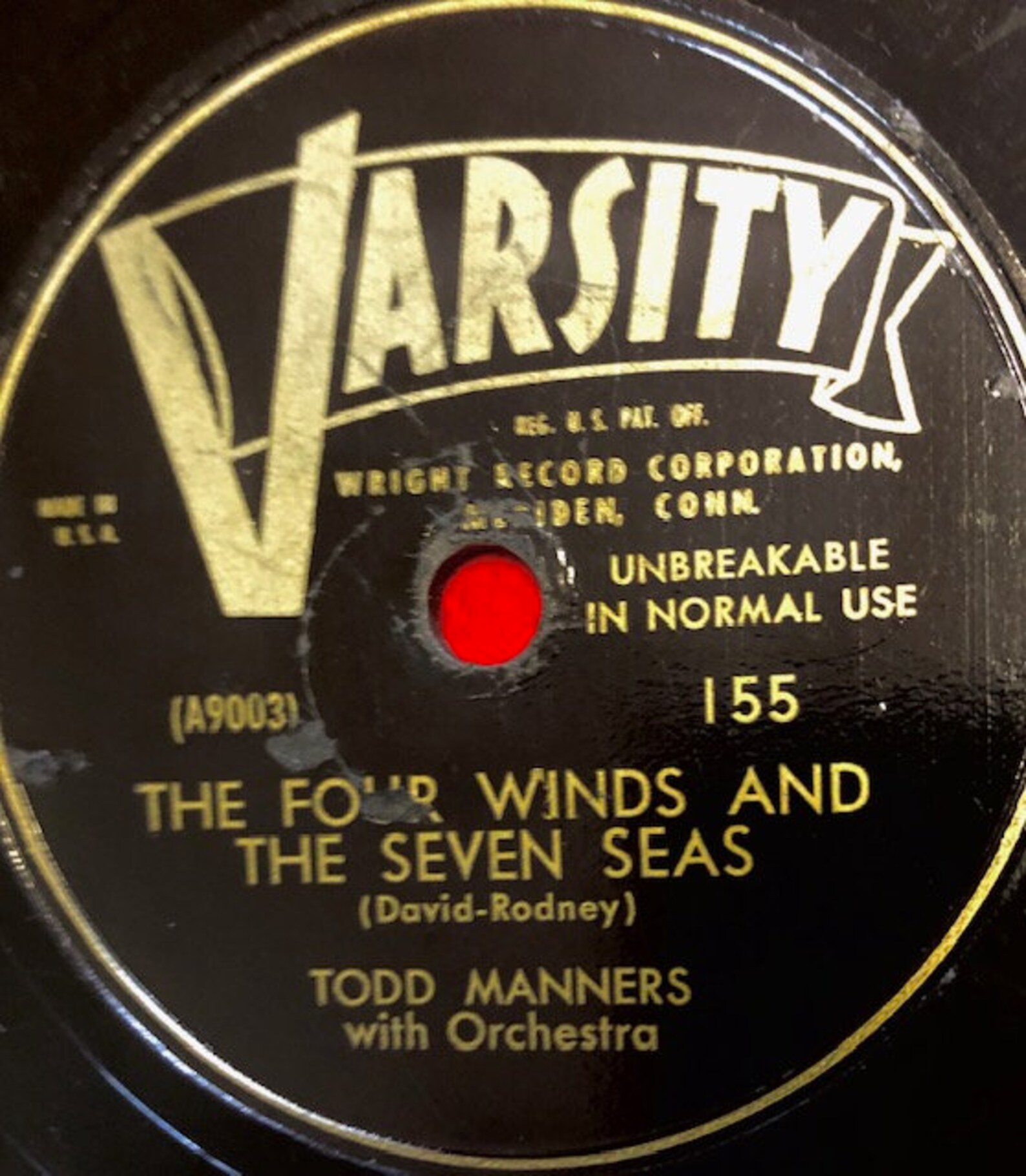 Antique 78 Records 4 Varsity Label - Etsy