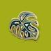 Monstera Deliciosa Enamel Lapel Pin Badge / Synthesis Lost | Etsy