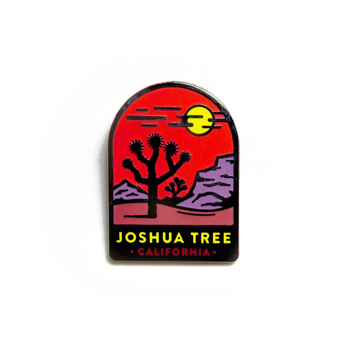 Joshua Tree Enamel Lapel Pin Badge // Hoof and the Horn Collaboration ...