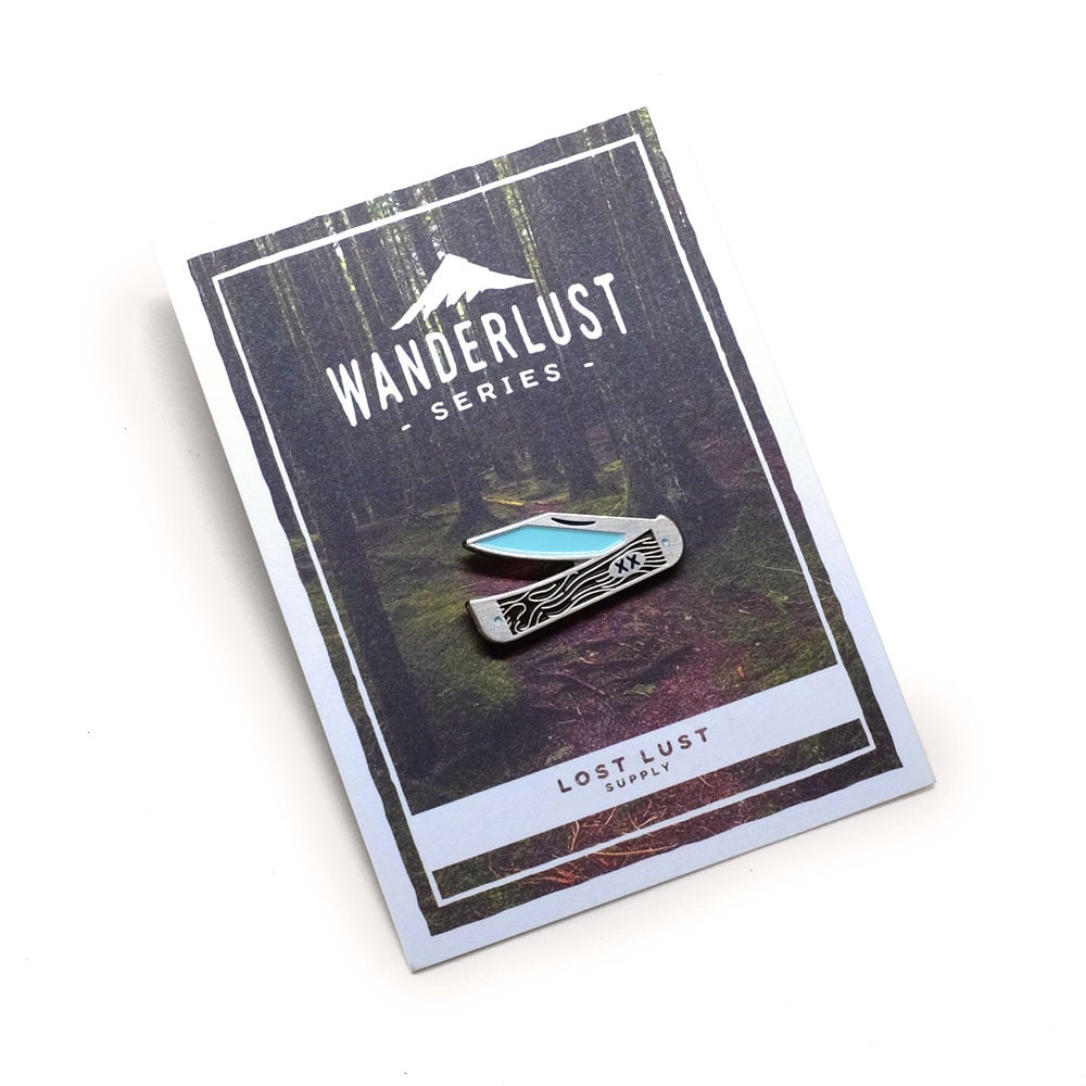 Pocket Knife Enamel Lapel Pin Badge / Case Knives XX - Etsy