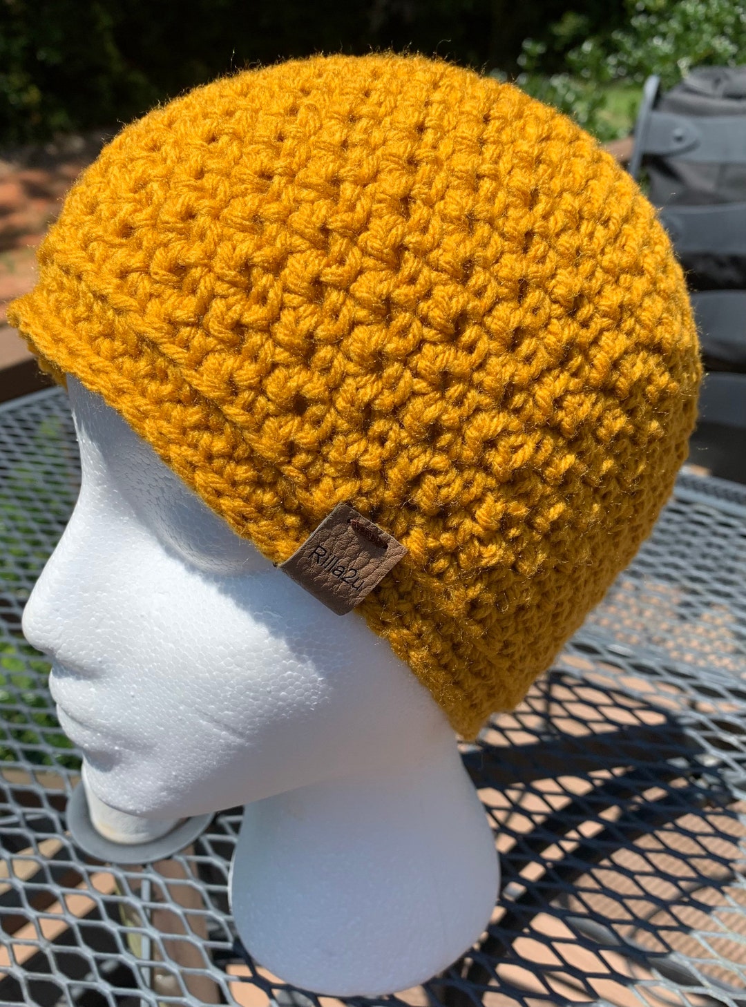 Crochet Hat, PDF Digital Pattern, Toboggan, Beanie Crochet Pattern ...