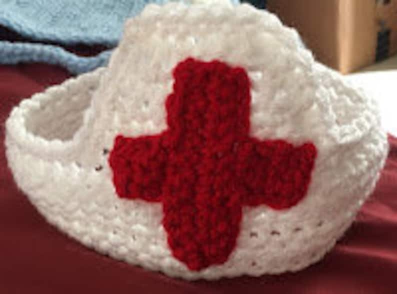 Crochet Medical Collection PDF Patterns, Apron, Doctor, Nurse, Digital ...
