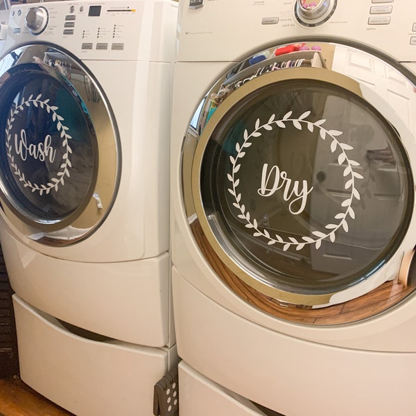 Washing Machine Decal - Etsy