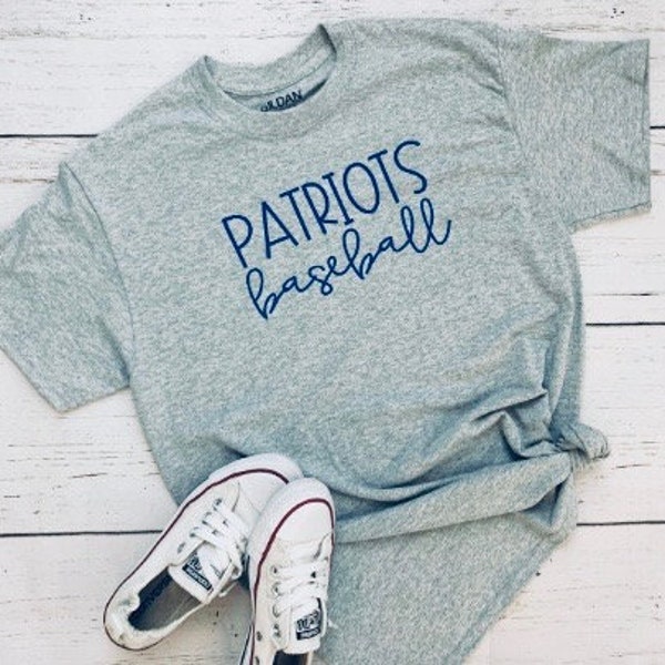 Baseball Logo T Shirt - Etsy