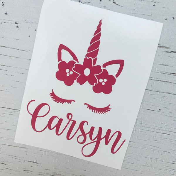 Unicorn Vinyl - Etsy