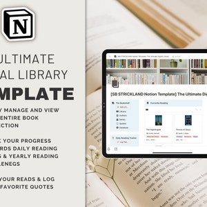The Ultimate Digital Library - Notion Template - Etsy