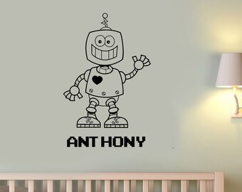 Robot room decor | Etsy