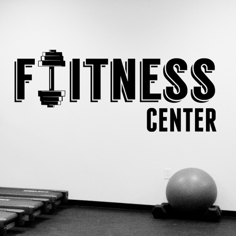 Fitness Wall Decals - Etsy