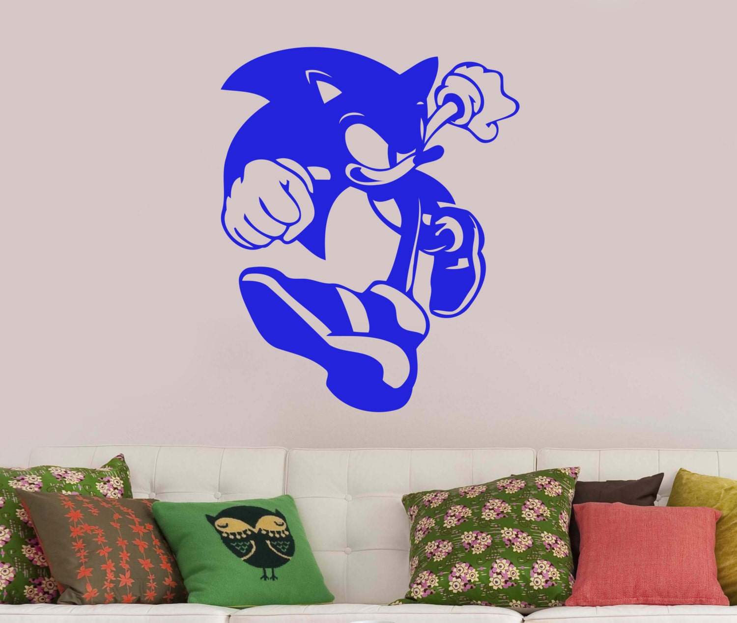 Giant Sonic The Hedgehog Wall Stickers at Mitzi Mcclain blog