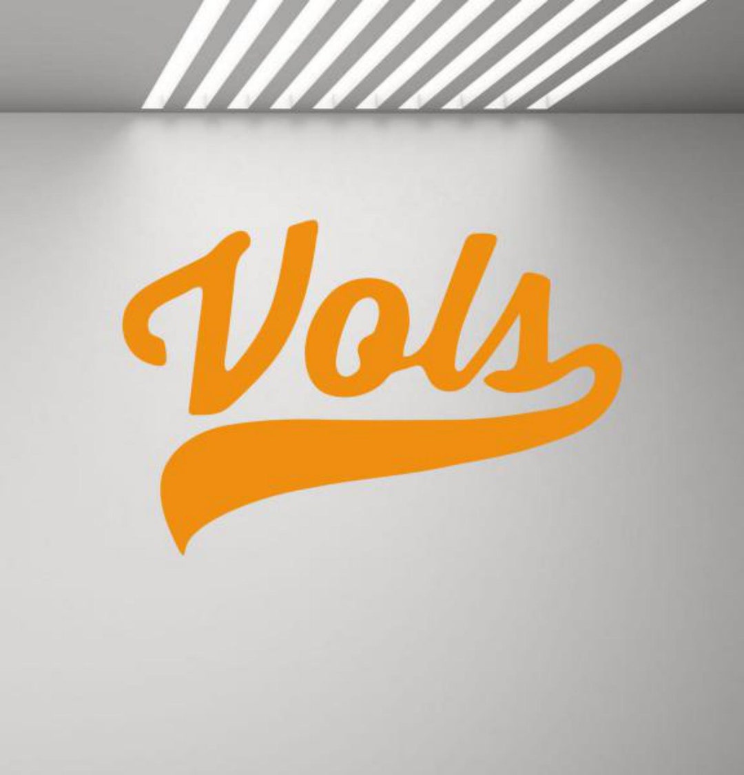 Vols Wall Decal Vinyl Sticker Quote Wall Art Fan Gift Decor Poster Sign ...