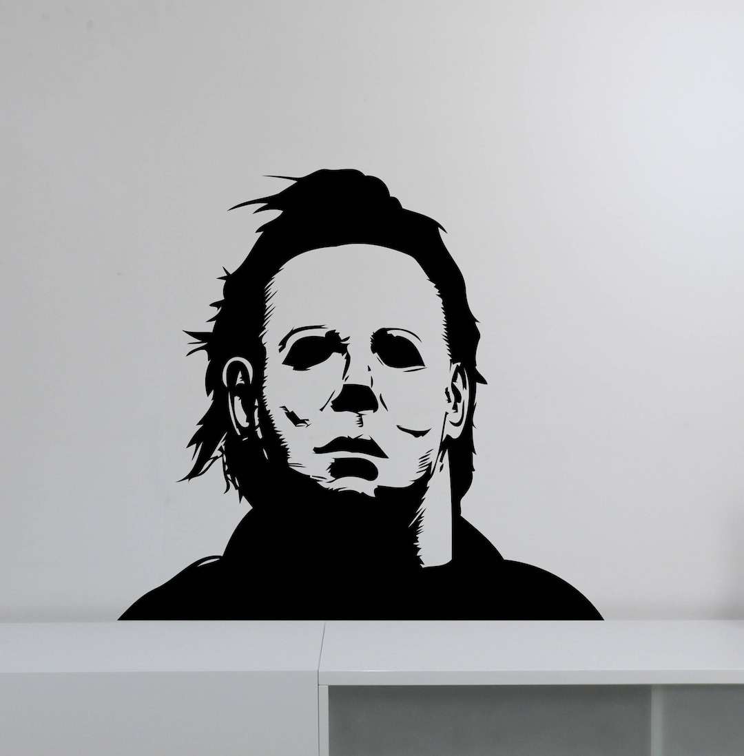 Michael Myers Wall Decal Vinyl Sticker Halloween Movie Friday the 13th ...