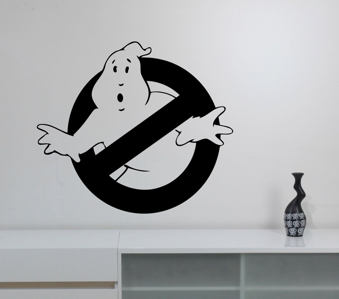 Ghostbusters Logo Sticker Vinyl Wall Decal Movie Art Decorations for ...