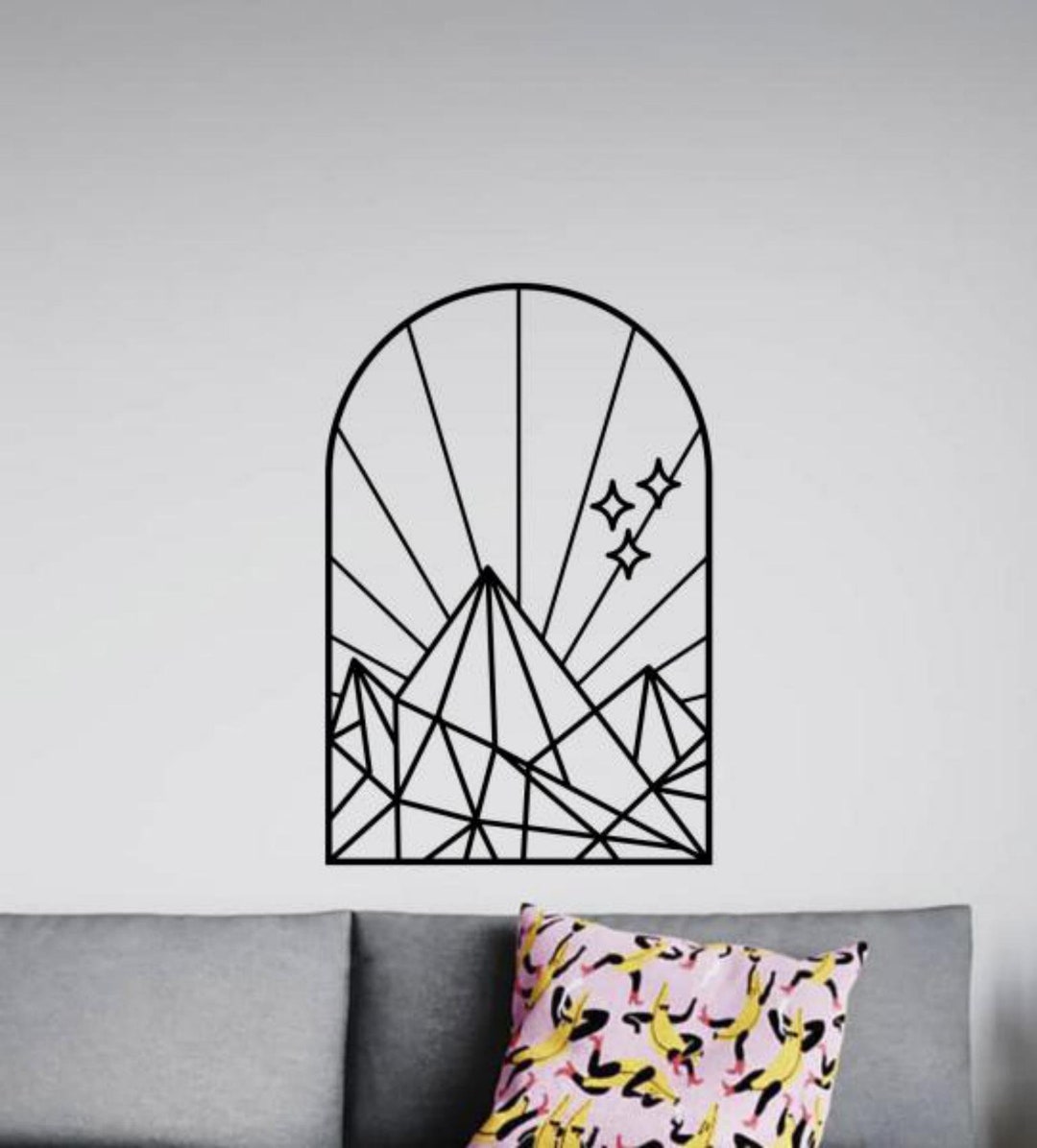 Acotar Wall Decal Vinyl Sticker Velaris Wall Art Gift Decor Poster ...