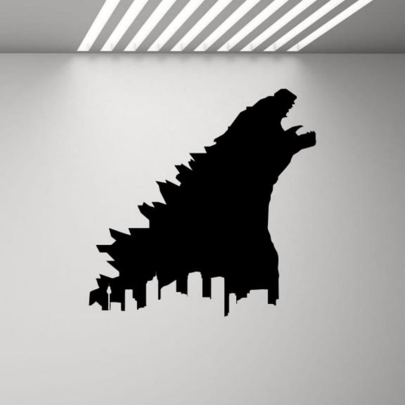 Godzilla Wall Art - Etsy