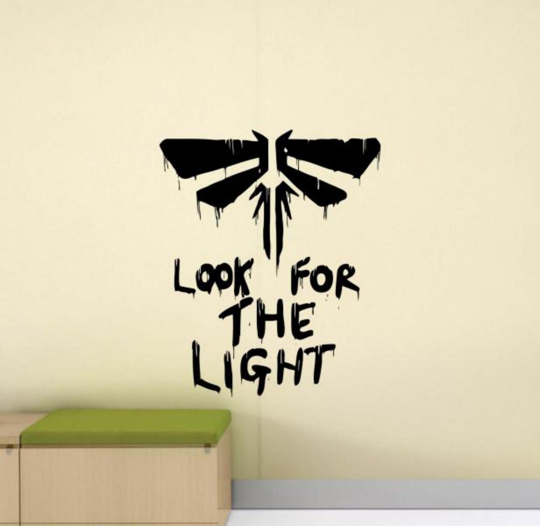 Look for the Light Wall Decal Vinyl Sticker Firefly Sign Wall Art Gift ...