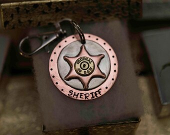 Sheriff badge dog | Etsy