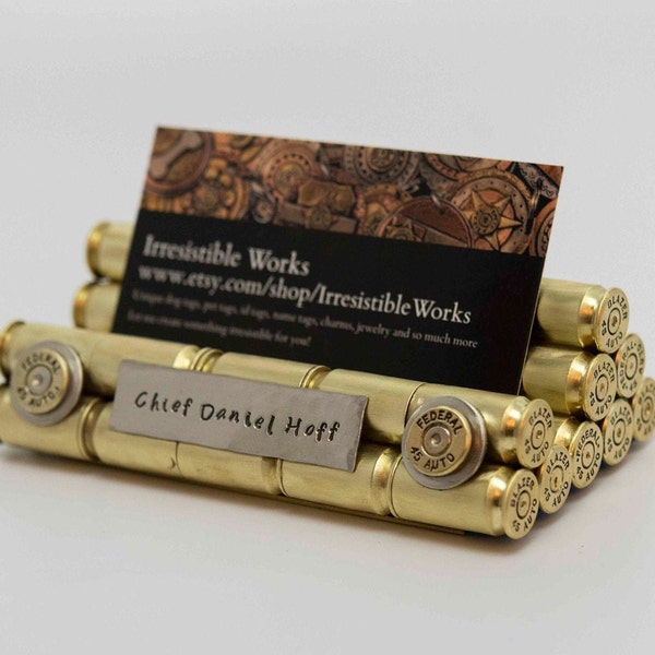 Bullet Card Holder - Etsy