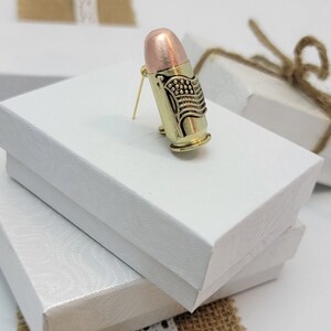 American Flag Bullet Boutonniere, Patriotic Lapel Pin Hat Pin, 2nd ...
