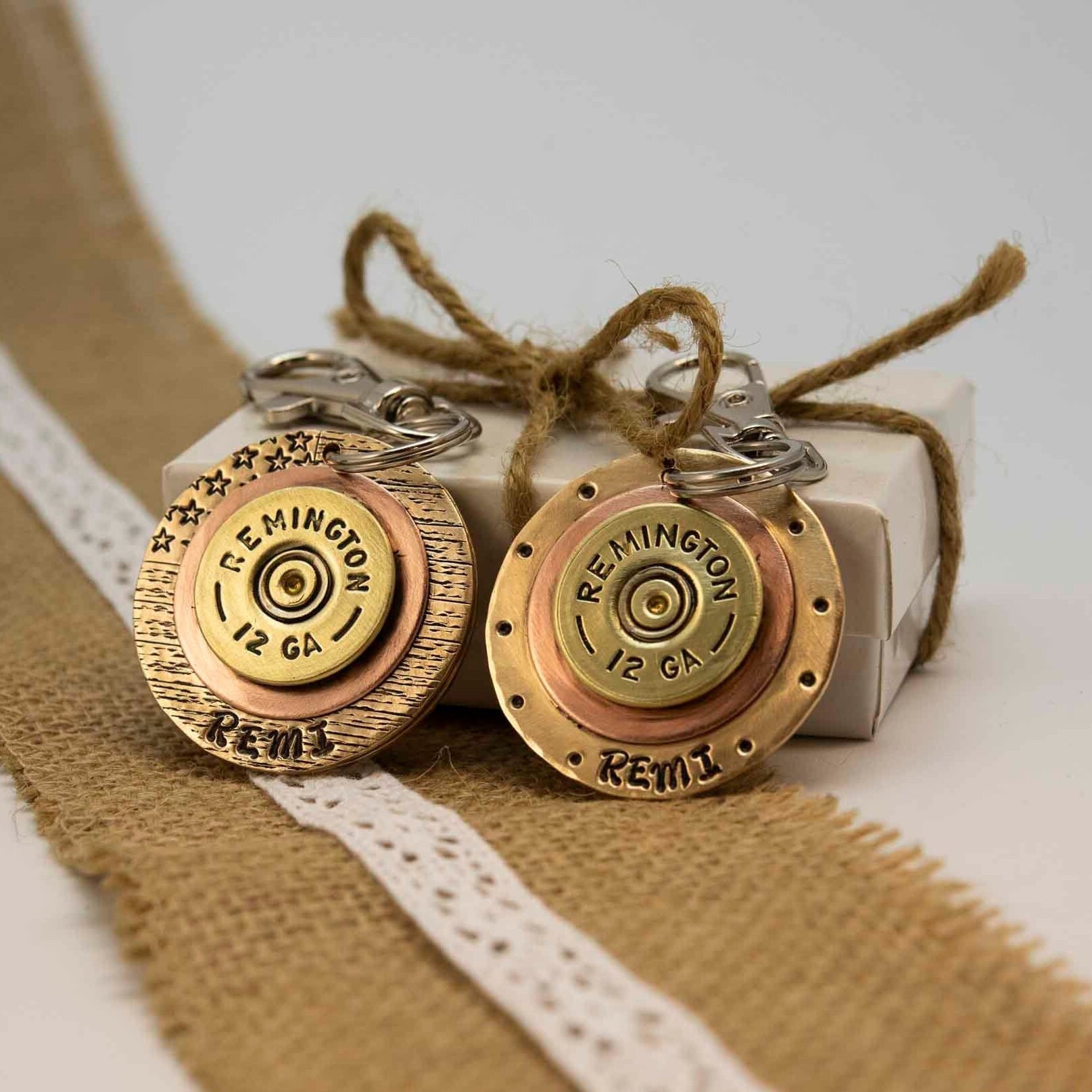 Personalized Shotgun Bullet Dog Tag Custom Keychain 2A Gun | Etsy