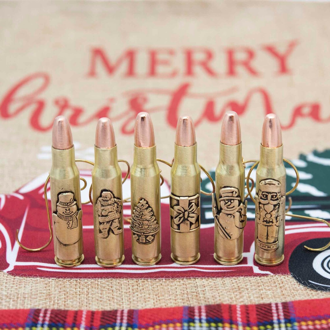 308 Bullet Handmade Christmas Ornament 2nd Amendment Gun - Etsy