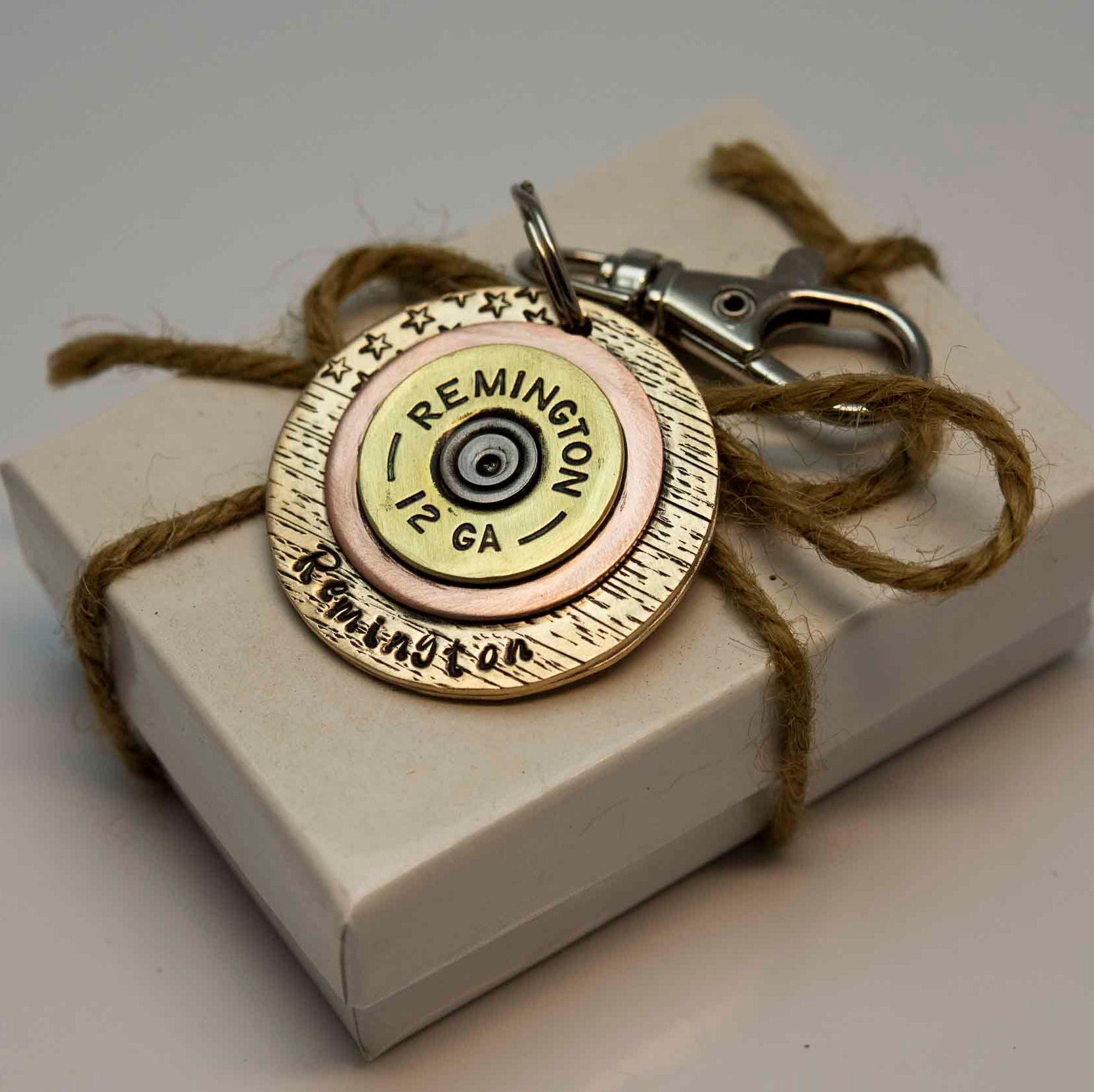 Personalized Shotgun Bullet Dog Tag Custom Keychain 2A Gun | Etsy