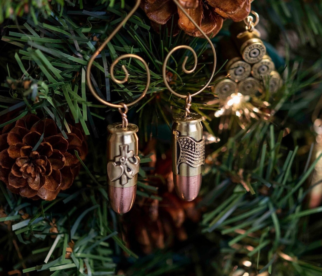 Handmade Bullet Christmas Tree Ornament for Navy Seamen, Military ...