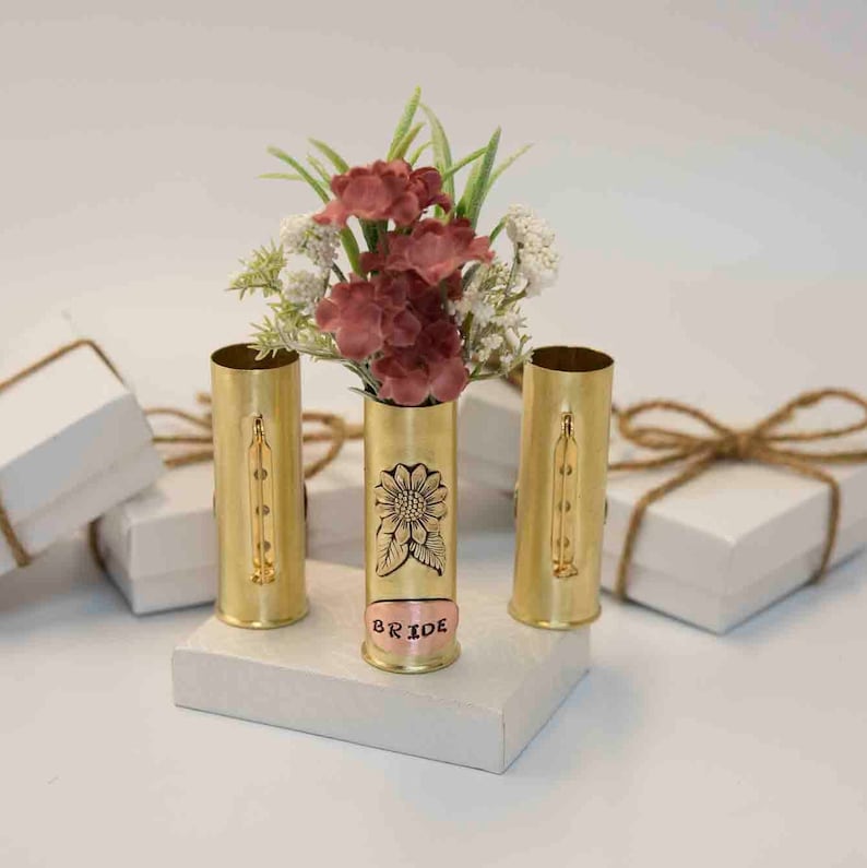Personalized Bullet Lapel Pin Vase Custom Shotgun - Etsy