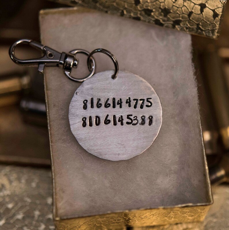 Personalized floral dog tag custom made pet tag dog lover | Etsy