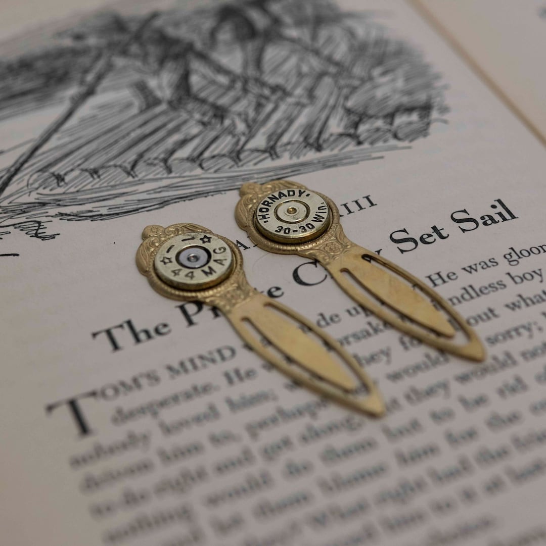 Bullet Bookmark, Gun Lover Gift Idea, 2nd Amendment, Budget Friendly ...