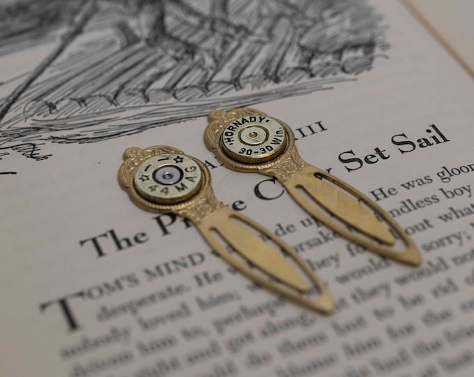 Bullet Bookmark Gun Lover Gift Idea 2nd Amendment Budget - Etsy