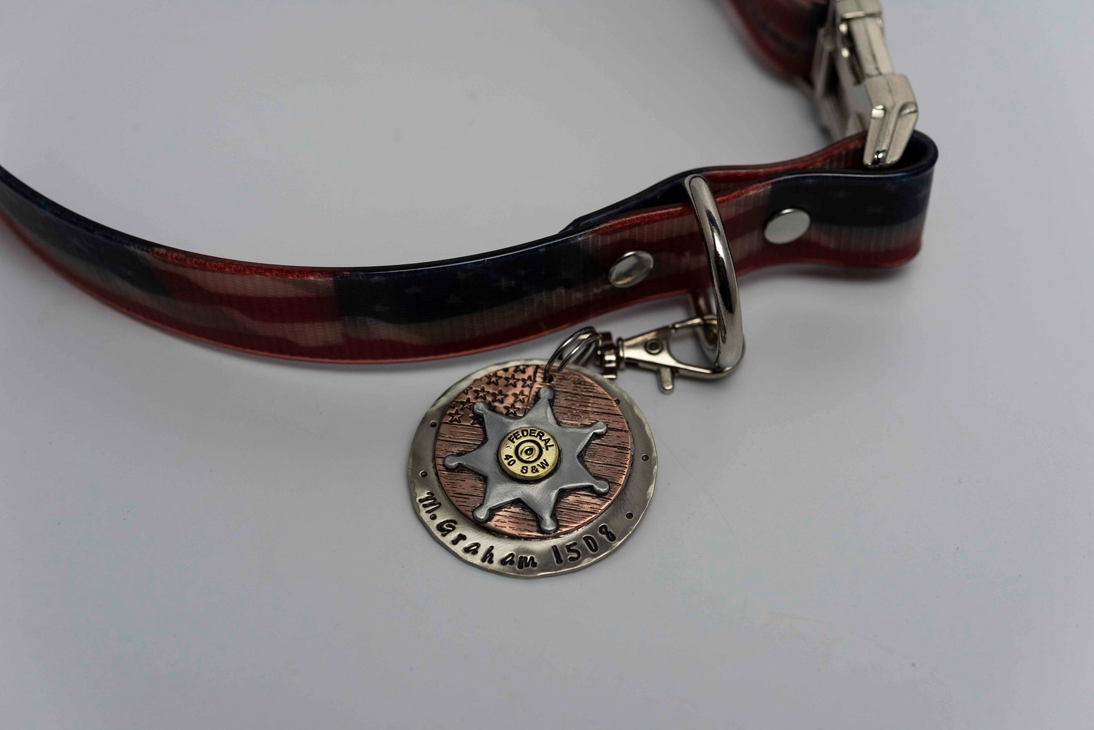 Custom Sheriff Deputy Badge Keychain Personalized Dog Tag - Etsy