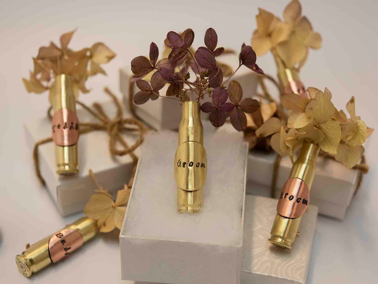 Custom Bullet Boutonniere Personalized Groomsman Ammo Lapel - Etsy