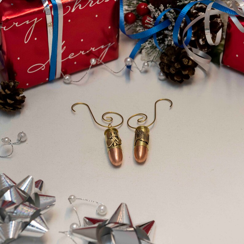 Handmade Bullet Christmas Tree Ornament for Navy Seamen | Etsy