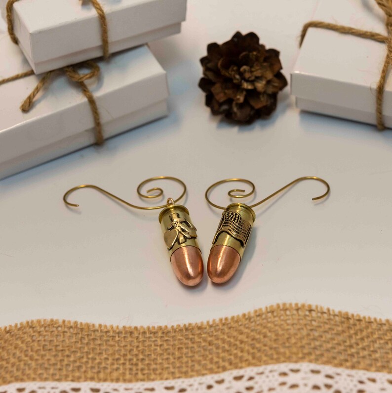 Handmade Bullet Christmas Tree Ornament for Navy Seamen | Etsy