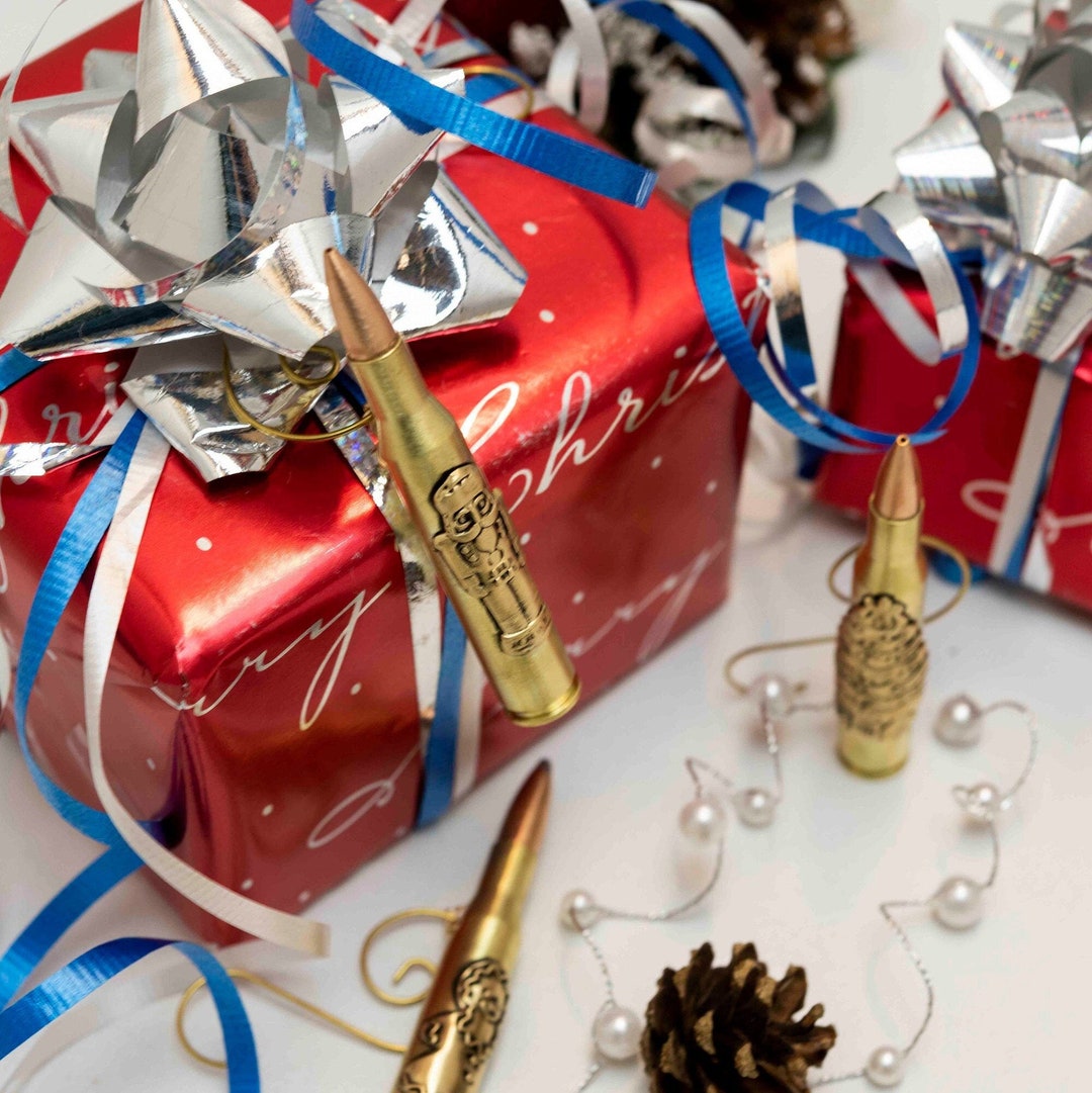 270 Bullet Christmas Tree Ornaments, Patriotic Christmas Ornament, Gun ...